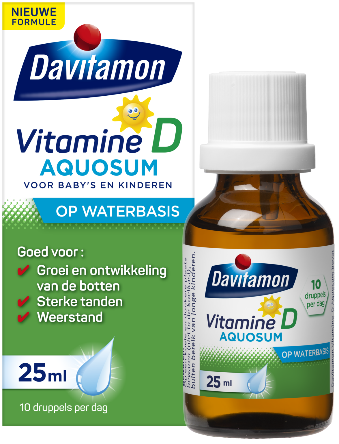 Davitamon Vitamine D Aquosum: voor baby en kind