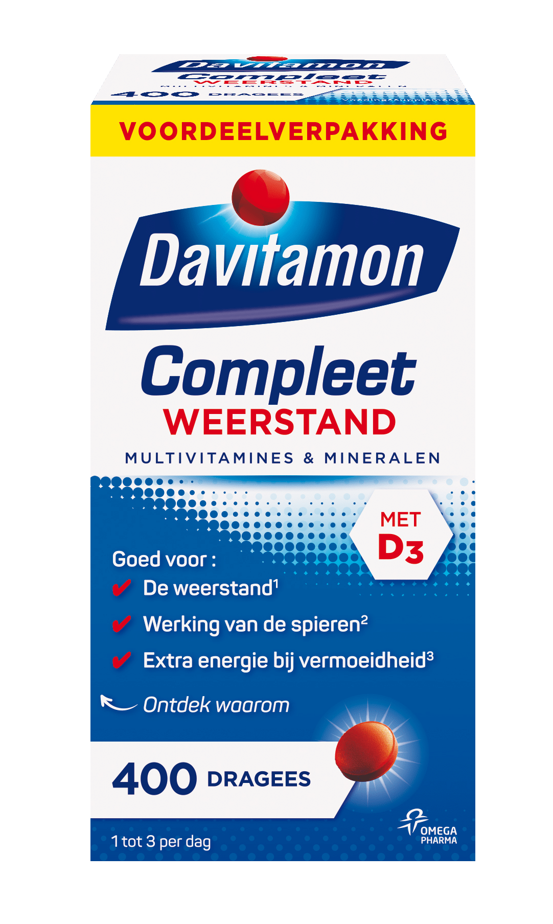 Davitamon Compleet Weerstand 400 Dragees | Davitamon