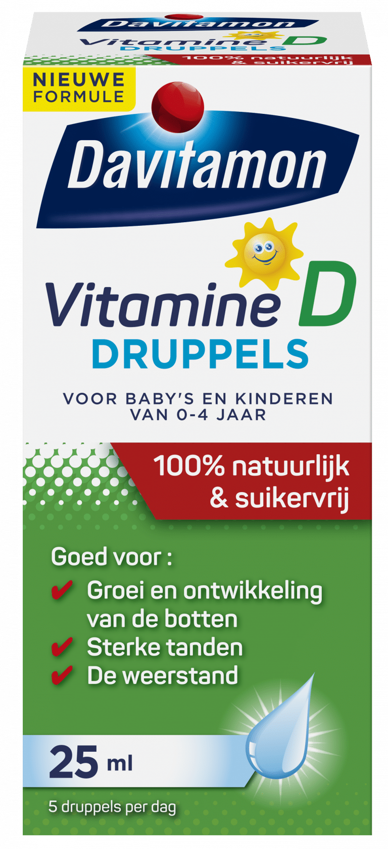 Davitamon vitamine D druppels baby & kind | Davitamon
