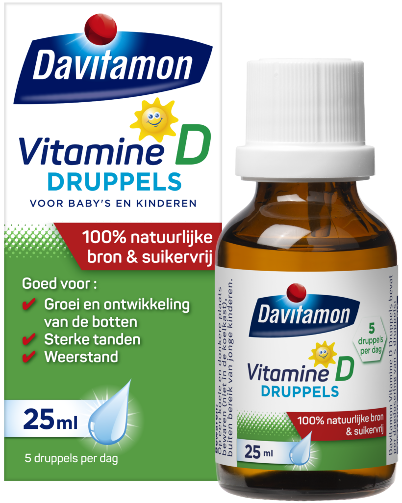 Davitamon vitamine D druppels baby & kind | Davitamon
