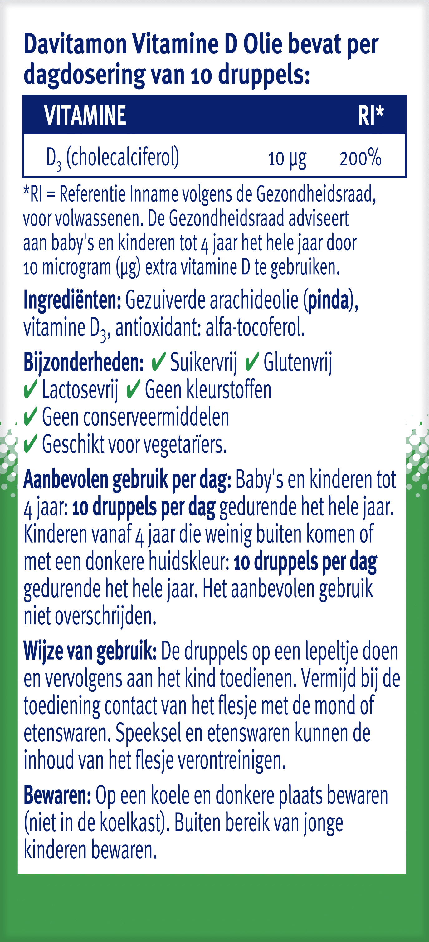 Davitamon Vitamine D Olie: voor baby en kind | Davitamon